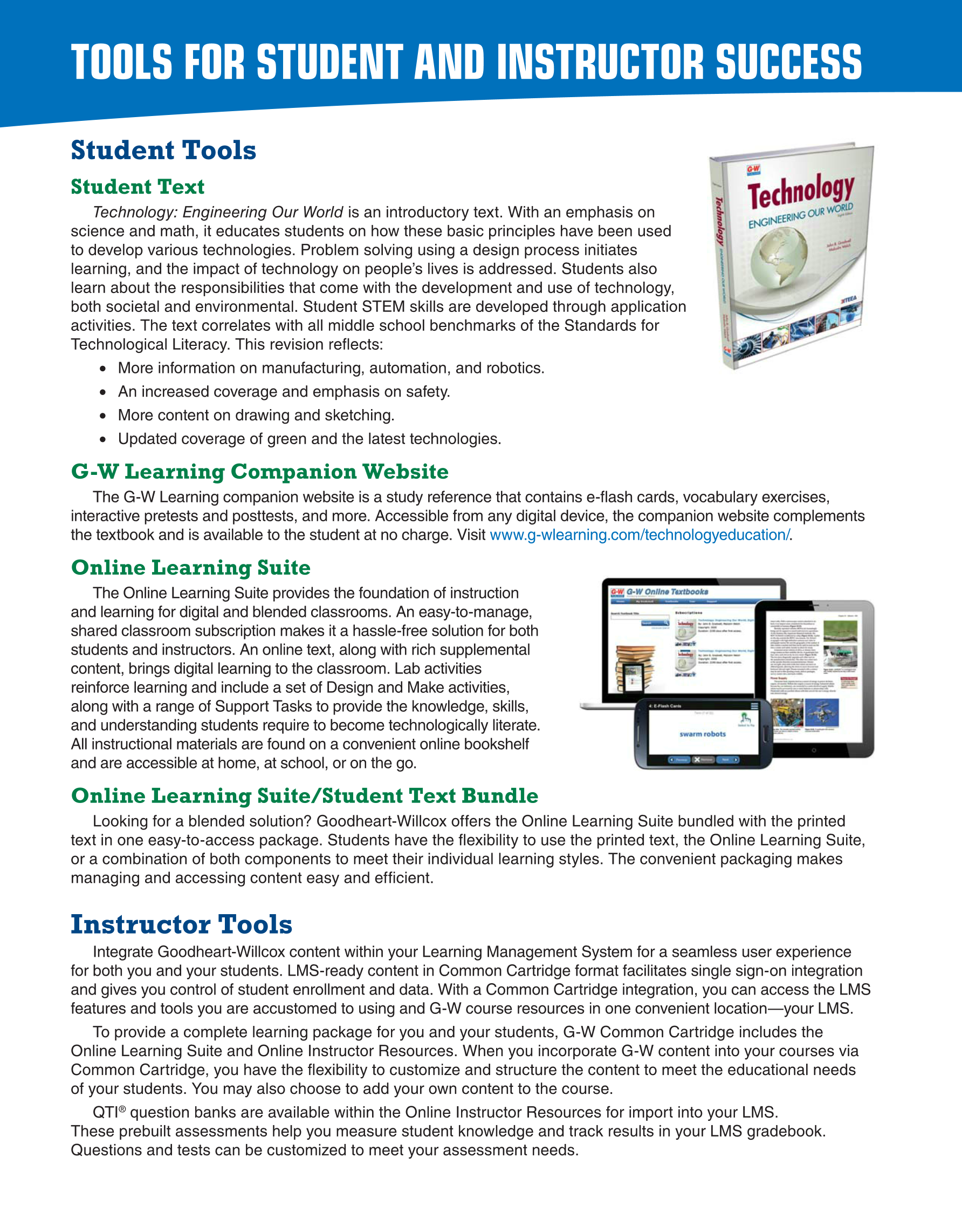 Printable: Technology: Engineering Our World, 8th Edition page M4 Printable: Technology: Engineering Our World, 8th Edition page M4