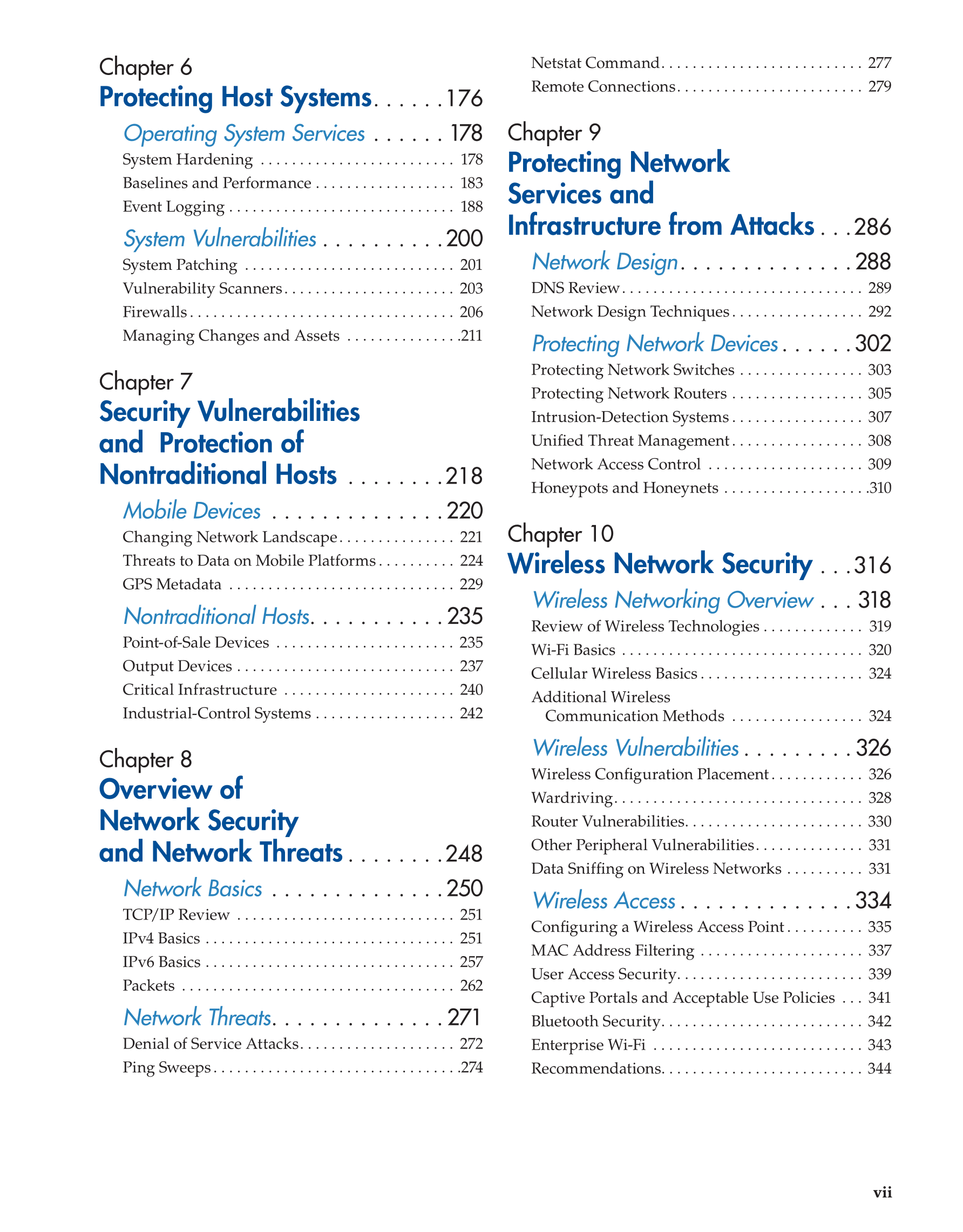 Printable: Principles of Cybersecurity, 1st Edition page vii Printable: Principles of Cybersecurity, 1st Edition page vii