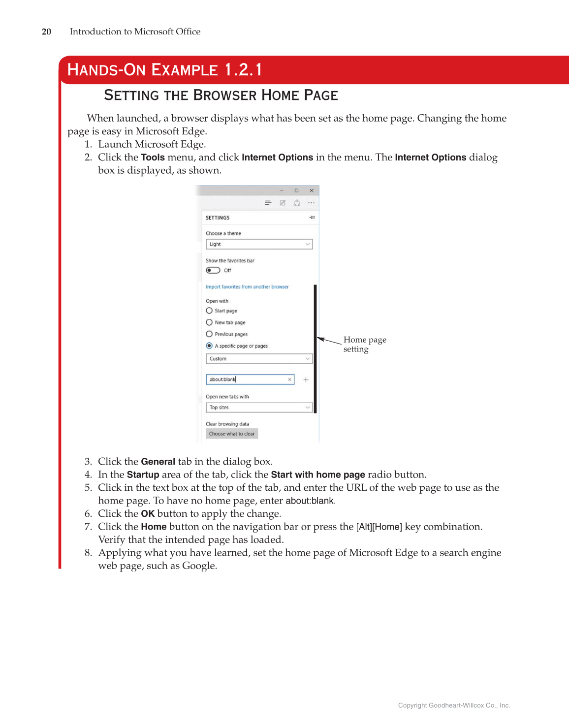 Introduction to Microsoft Office 2016, 1st Edition page 20