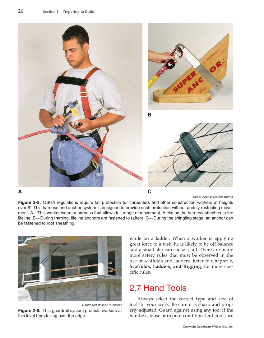 Modern Carpentry, 12th Edition page 26