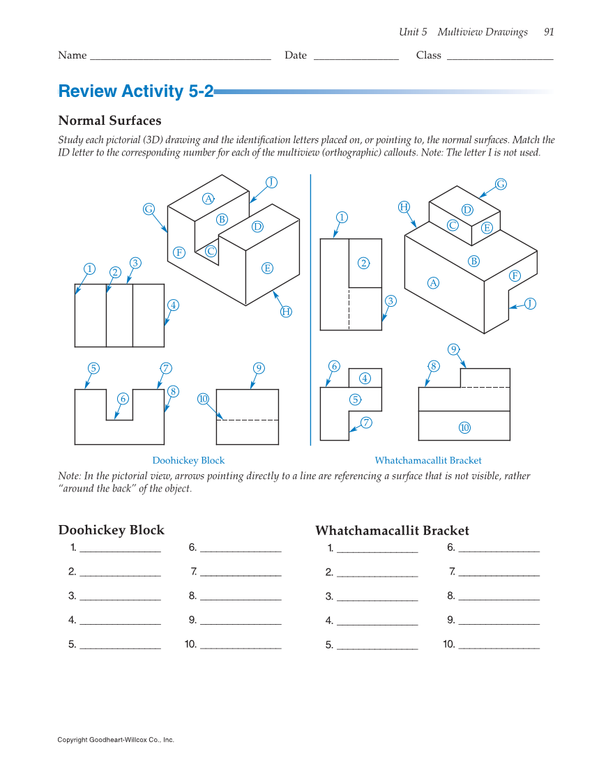 Print Reading for Industry, 10th Edition page 92