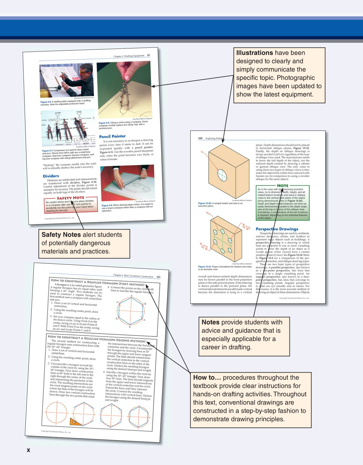 Exploring Drafting, 12th Edition page xi