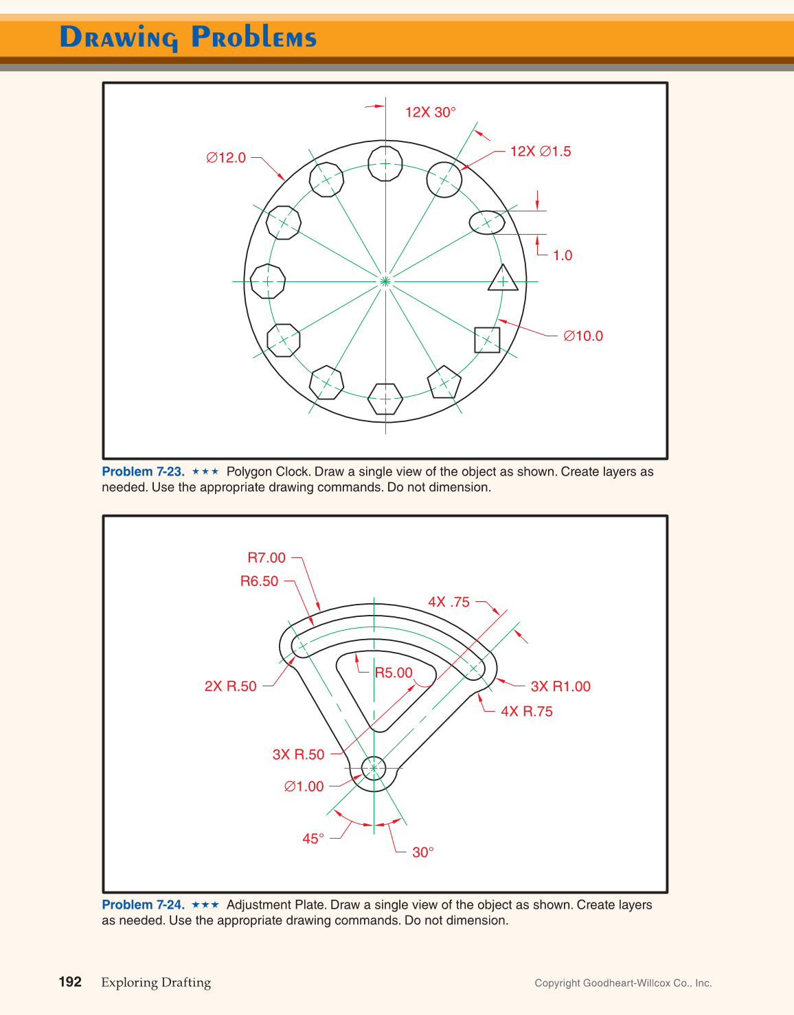 Exploring Drafting, 12th Edition page 192