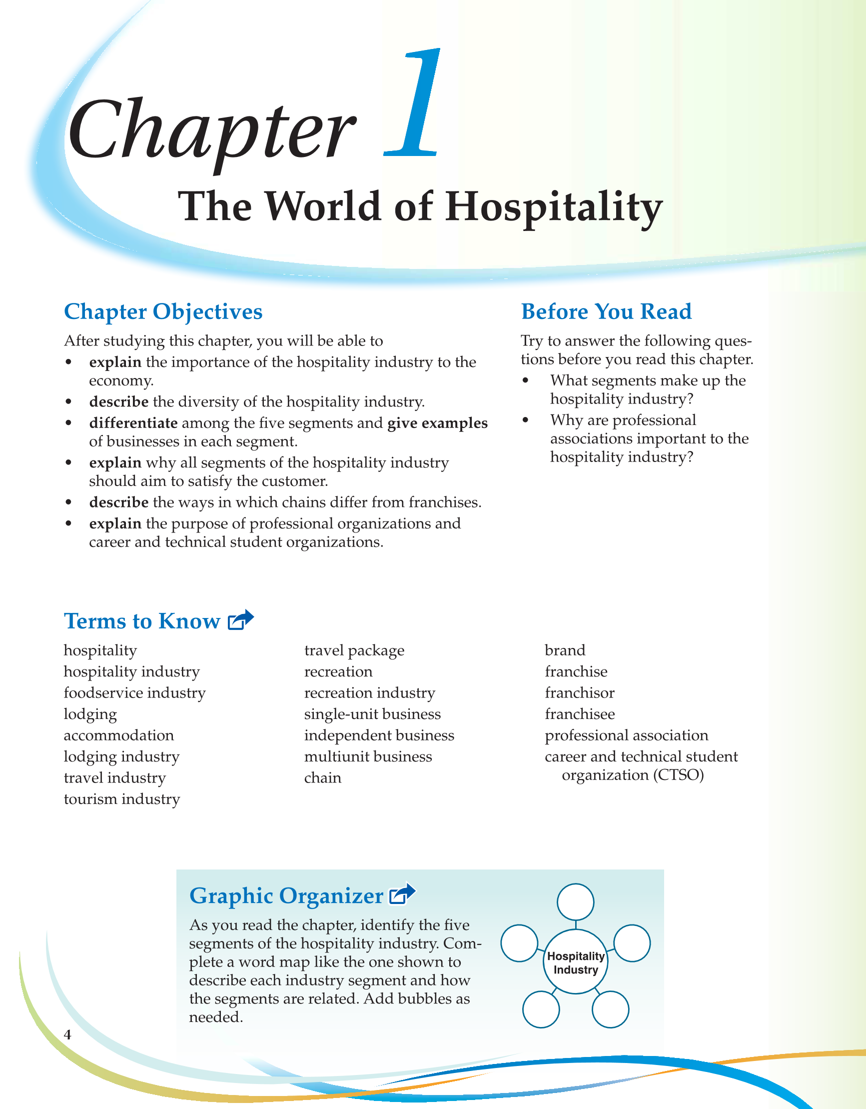 Hospitality Services, 4th Edition page 5