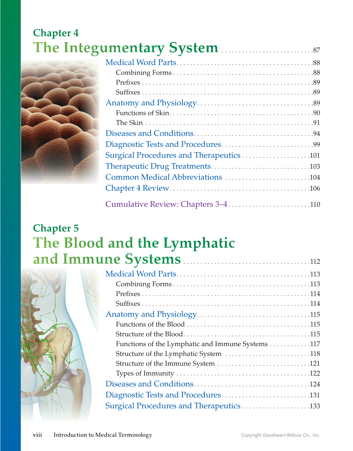 Introduction to Medical Terminology, 1st Edition page vii