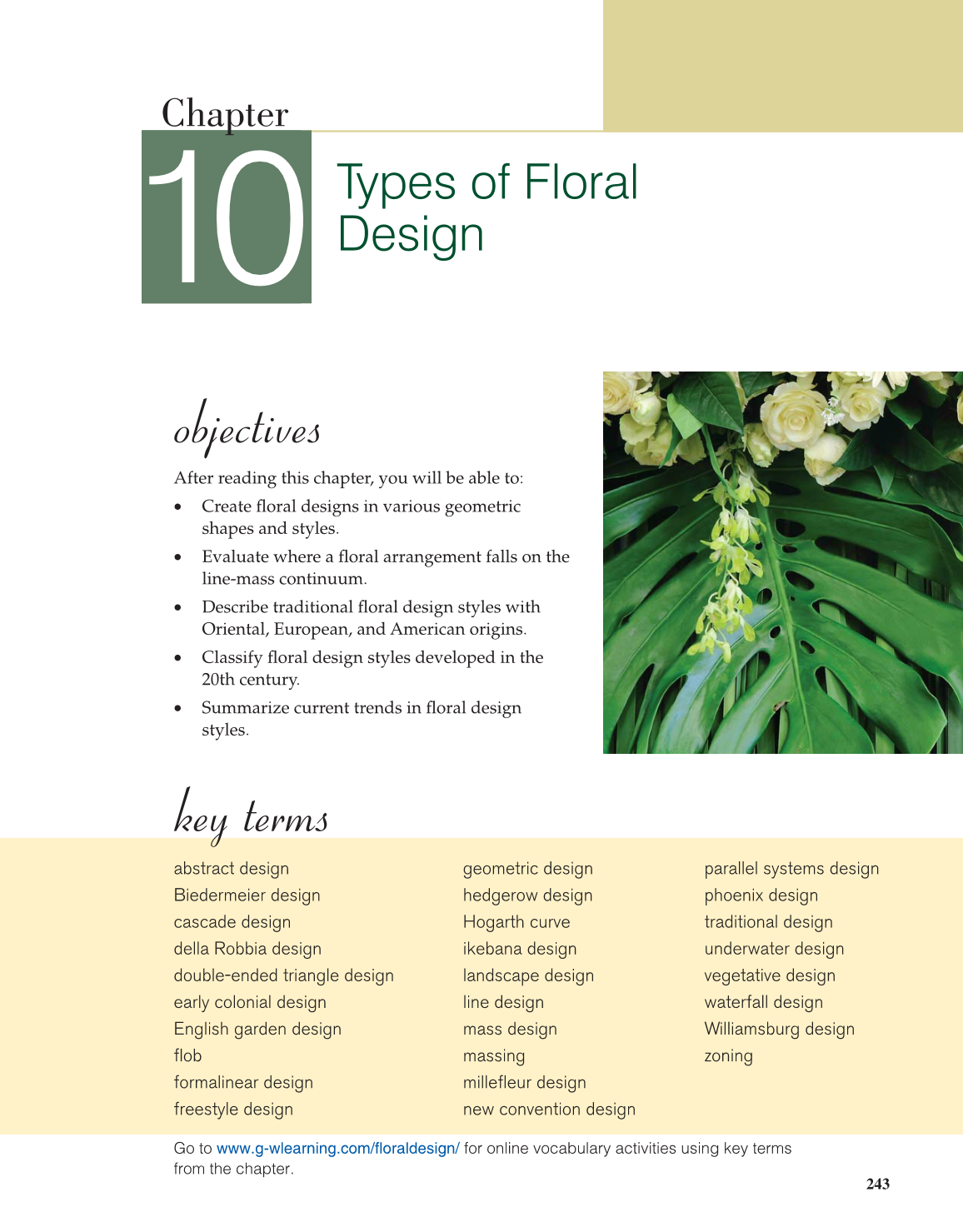 Principles of Floral Design, 1st Edition page 243