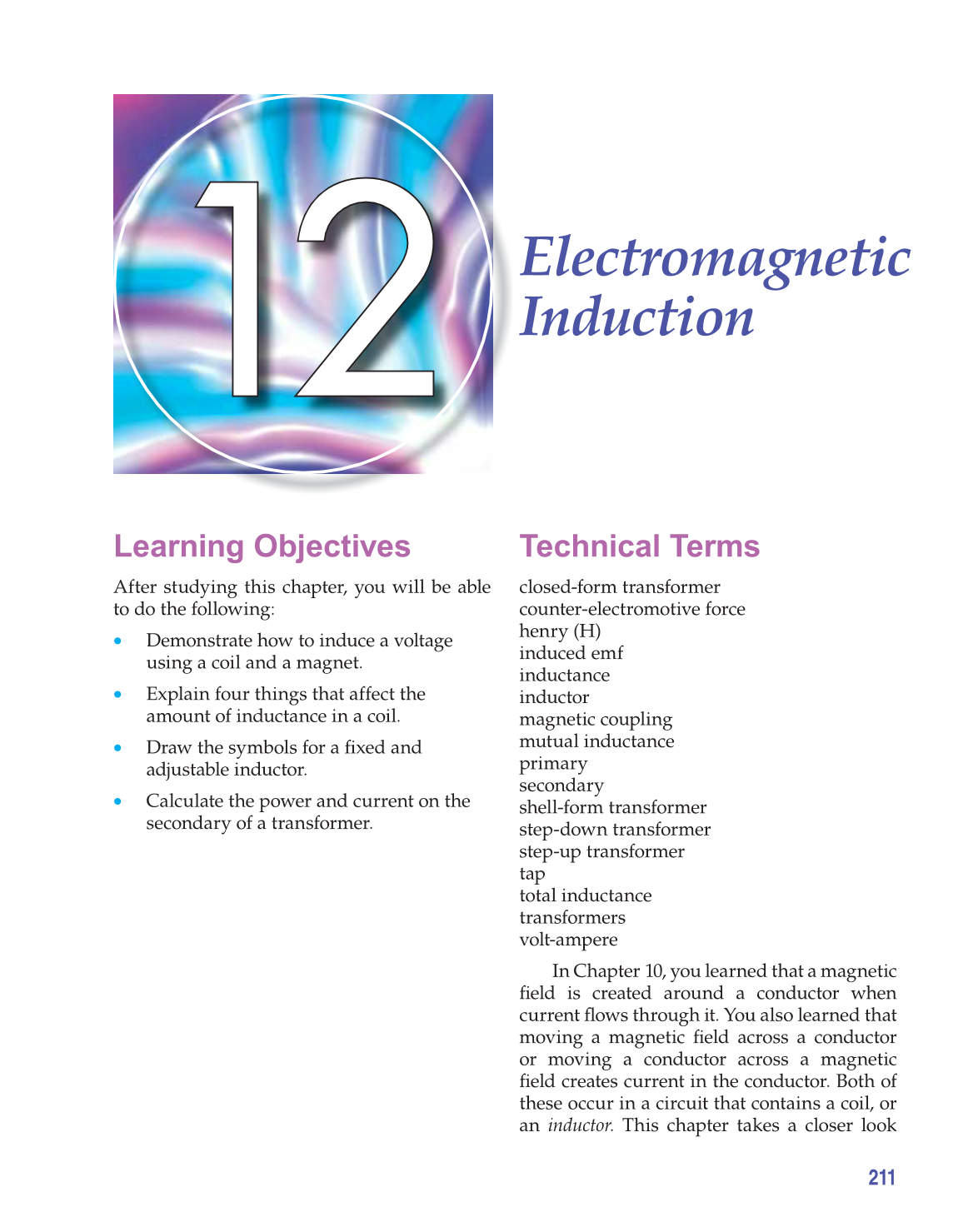 Electricity and Basic Electronics, 8th Edition page 211