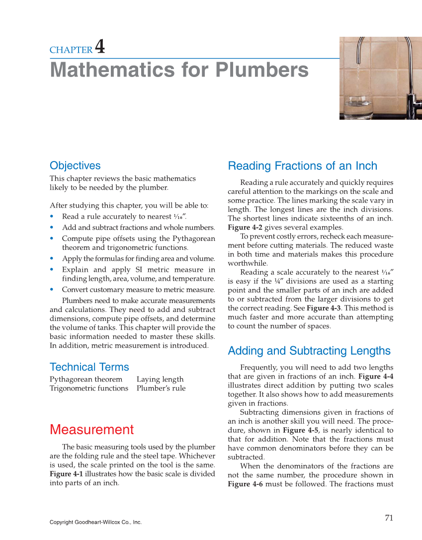Modern Plumbing, 8th Edition page 71