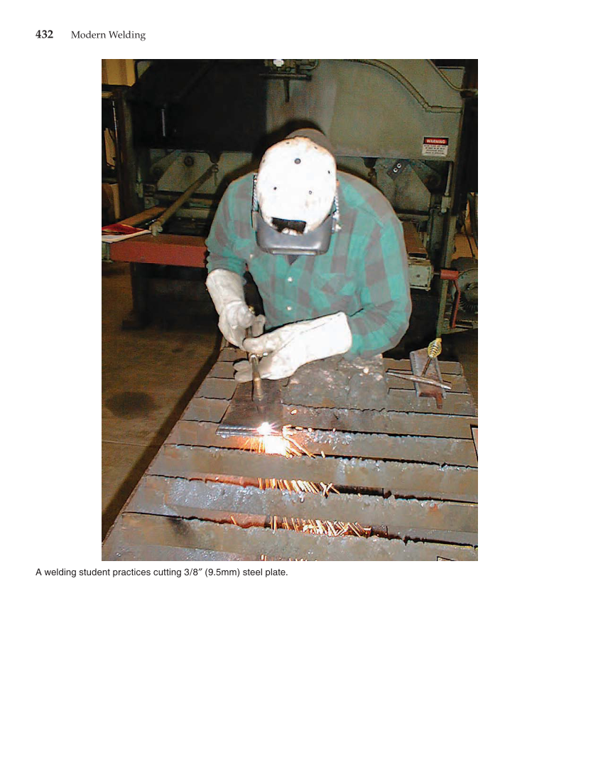 Modern Welding, 11th Edition page 432