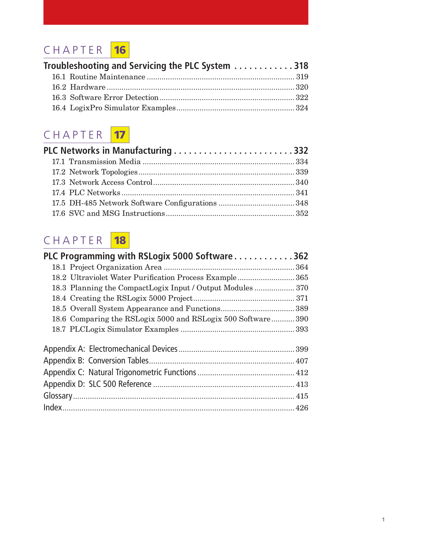 Programmable Logic Controllers: Hardware and Programming, 4th Edition page 1