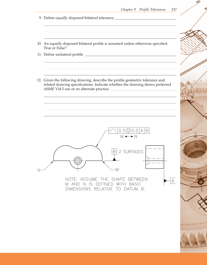 Geometric Dimensioning and Tolerancing, 9th Edition page 337