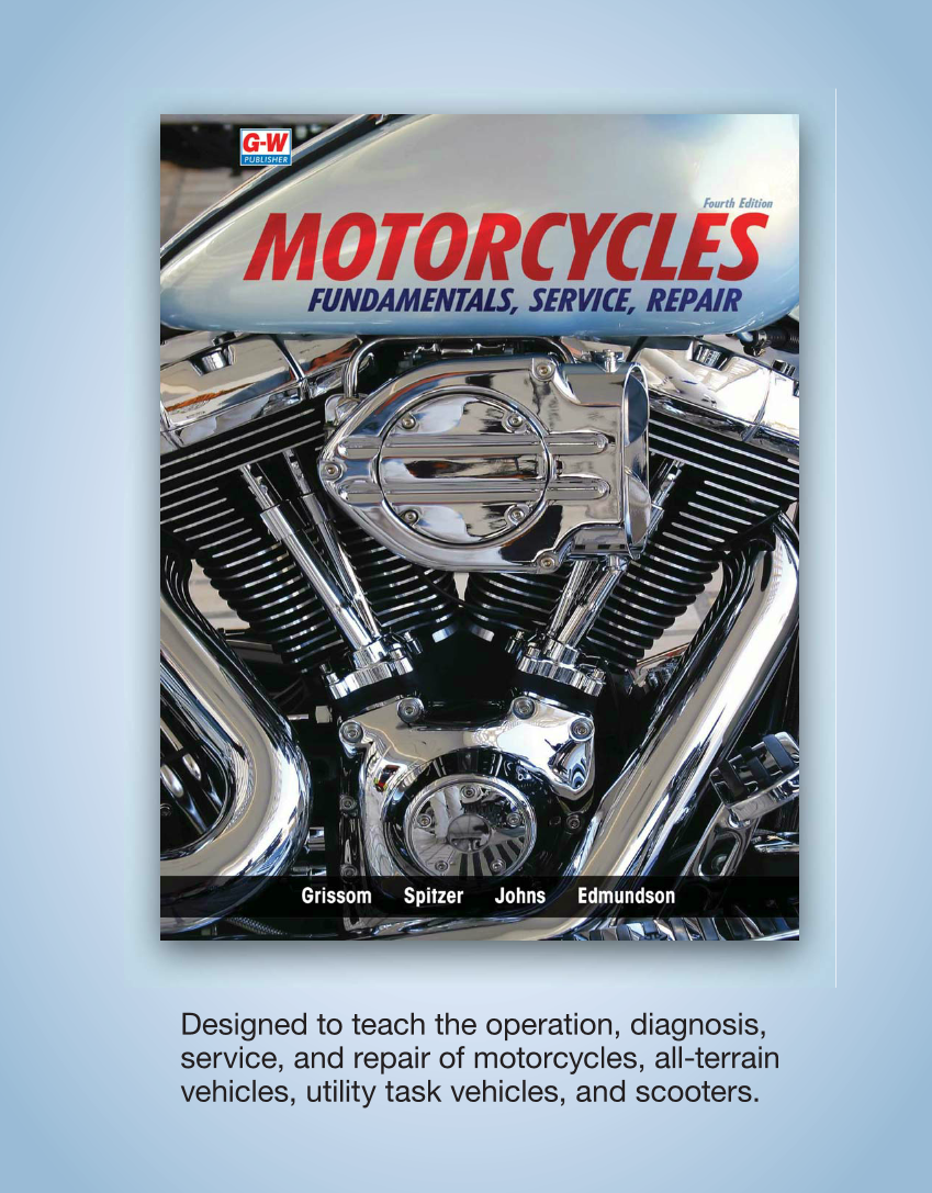 Motorcycles: Fundamentals, Service, Repair, 4th Edition page M1