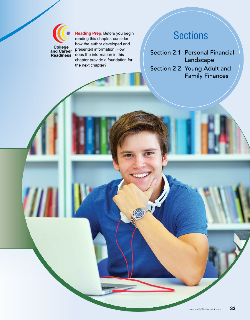 Foundations of Financial Literacy, 10th Edition page 33