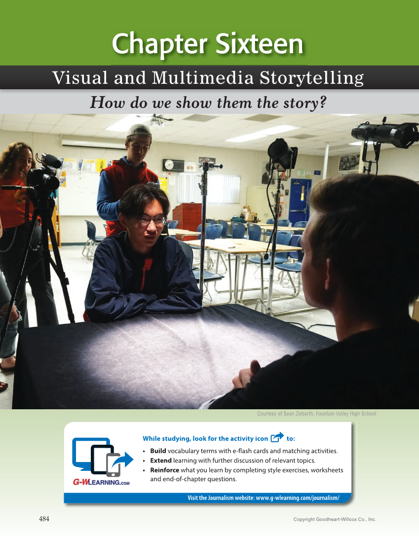 Journalism: Publishing Across Media, 2nd Edition page 484