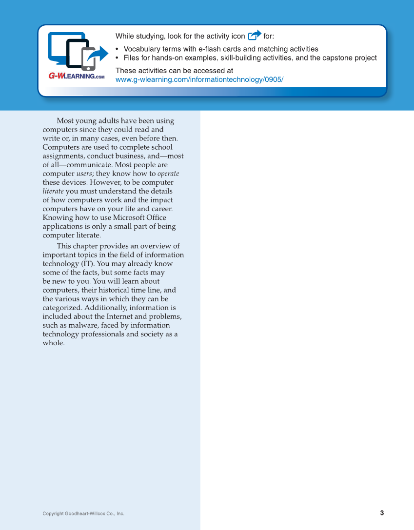 Introduction to Microsoft Office 2019, 2nd Edition page 3