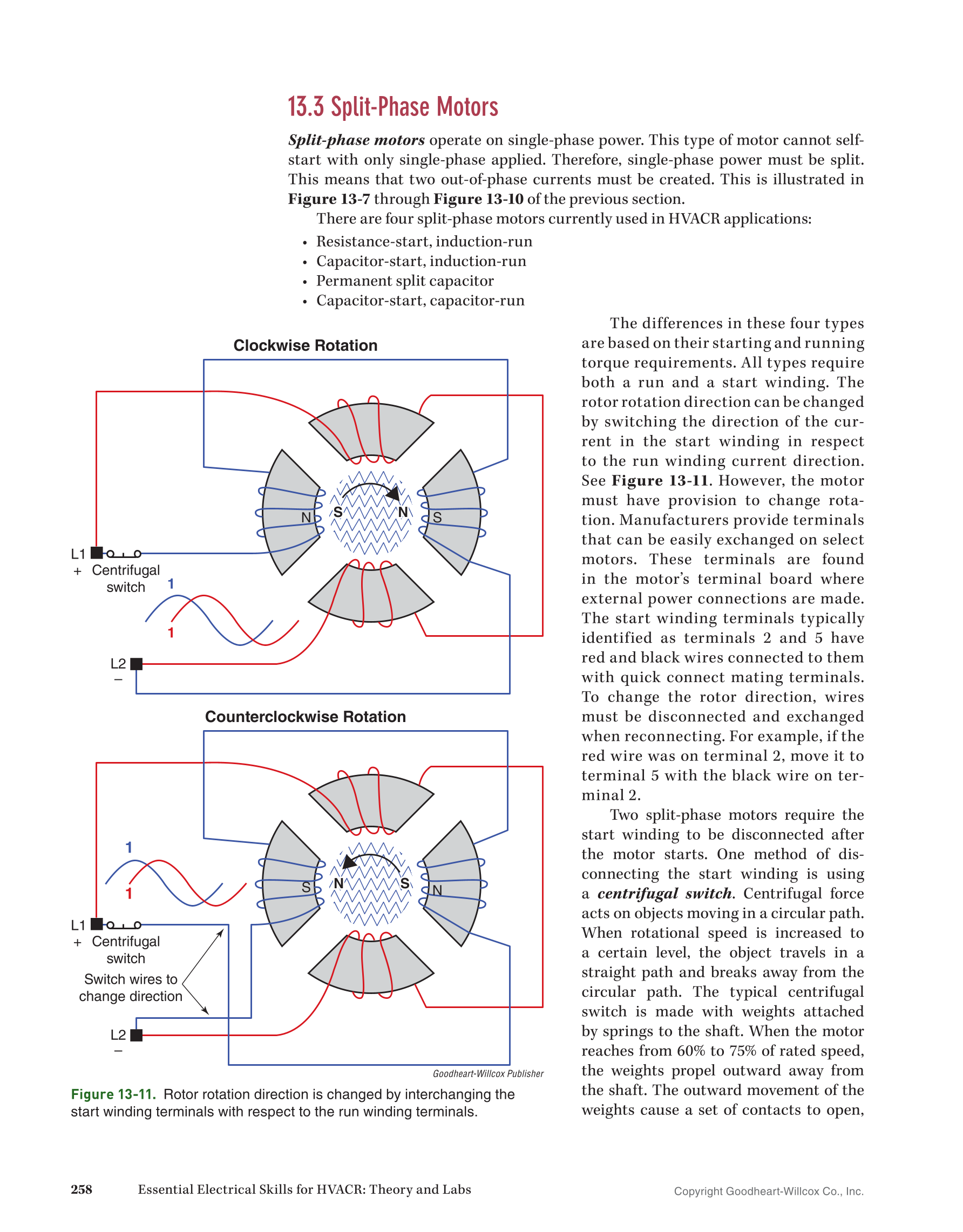Essential Electrical Skills for HVACR: Theory and Labs, Textbook page 257
